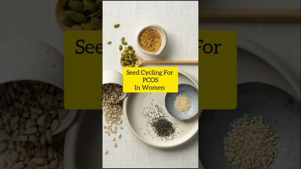 Seed Cycling For PCOS in women #pcos #seedcycling #pumpkinseeds # ...